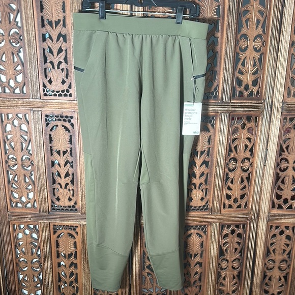 REI | Pants | Rei Swifland Hybrid Running Pants Army Cot Green | Poshmark